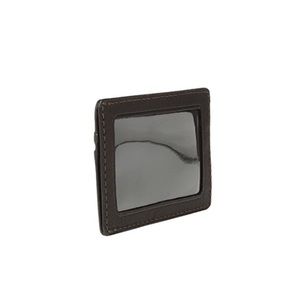 Frye | Accessories | Frye Oliver Black Leather Id Card Case For Men ...